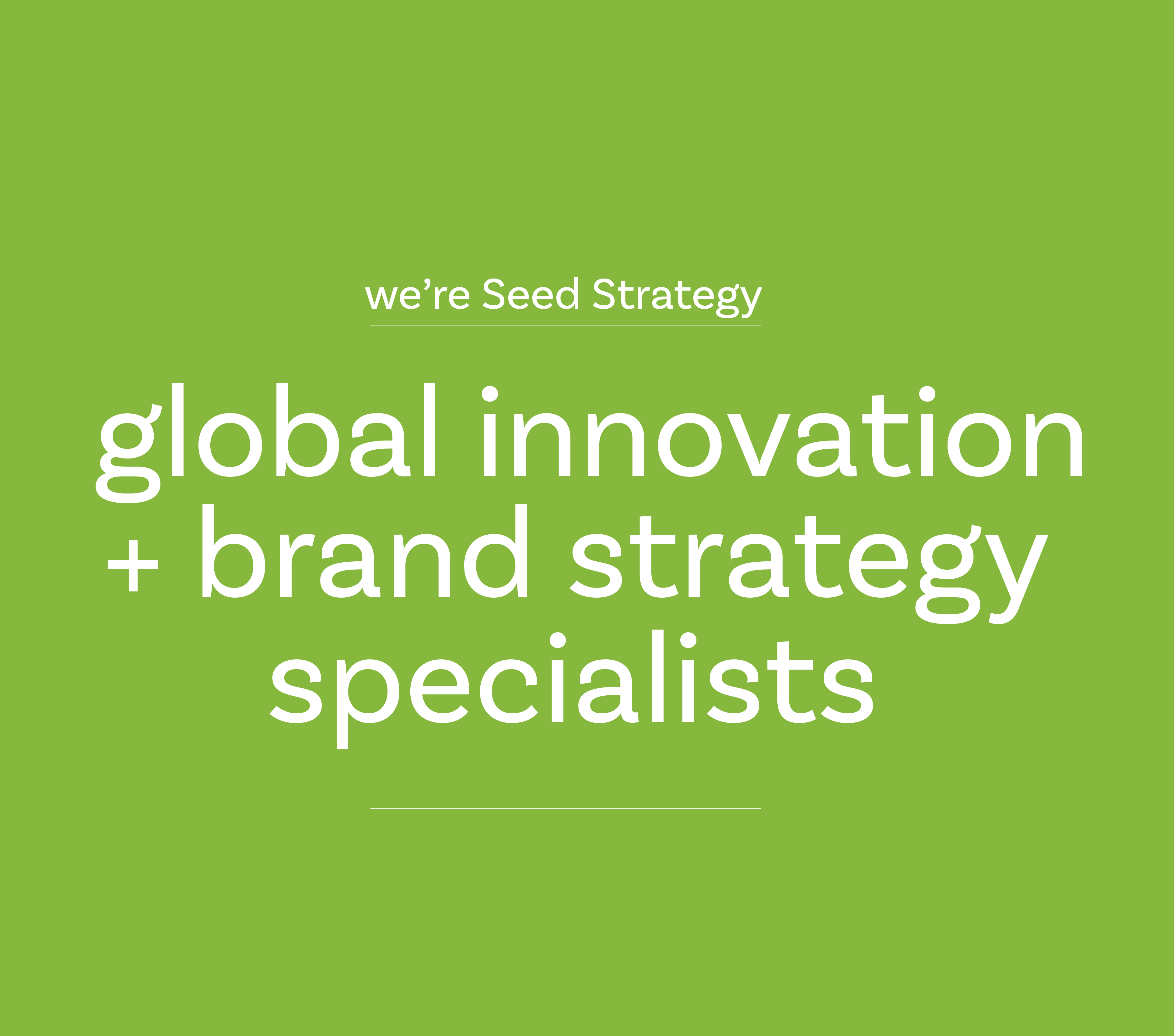 About | Seed Strategy